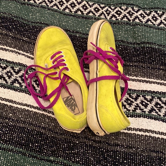 Vans | Shoes | Vans Bright Neon Loud Mens 9 | Poshmark